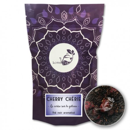 Thé noir CHERRY CHÉRIE LOMATEA VRAC 100g - MAPALGA CAFES